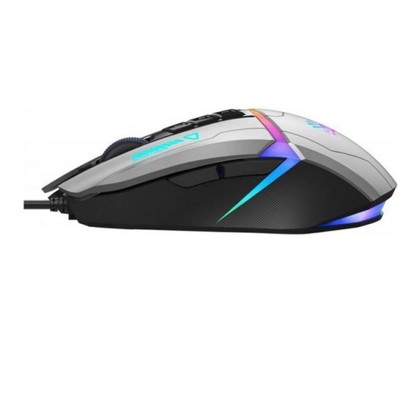 მაუსი: A4tech Bloody W60 Max RGB Gaming Mouse Gun Grey